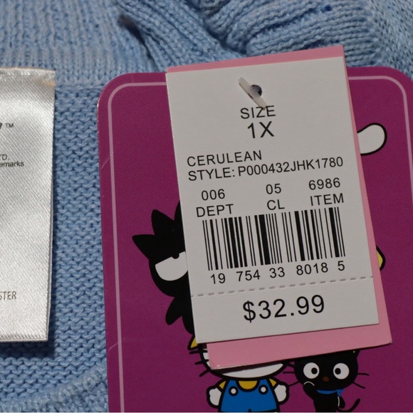 Sanrio | Sweaters | Hello Kitty And Friends Cinnamoroll Blue Sweater ...